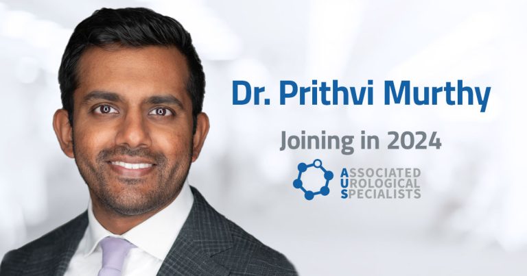 Dr. Prithvi Murthy to join Associated Urological Specialists